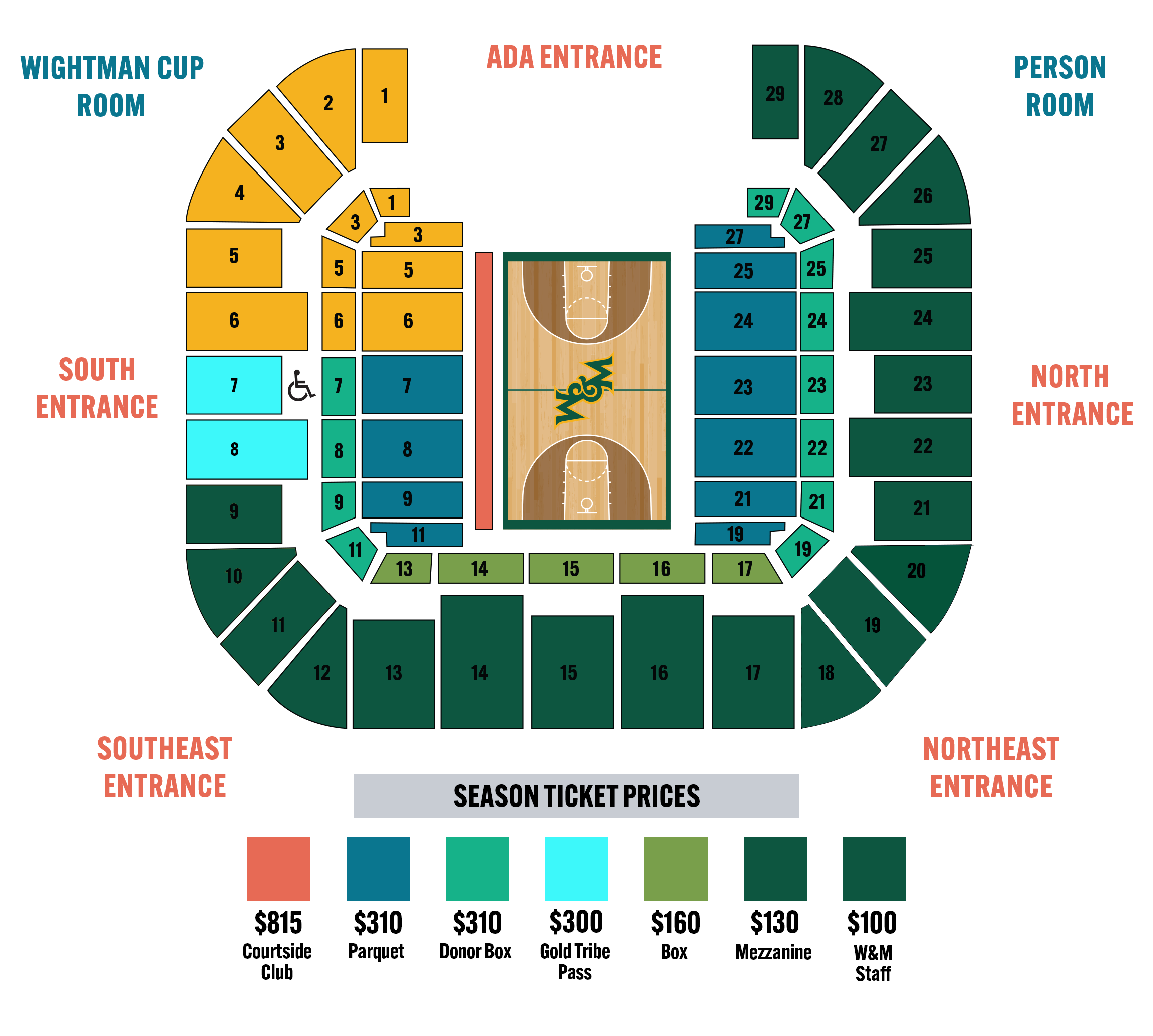 Tribe Ticket Information - William & Mary Athletics
